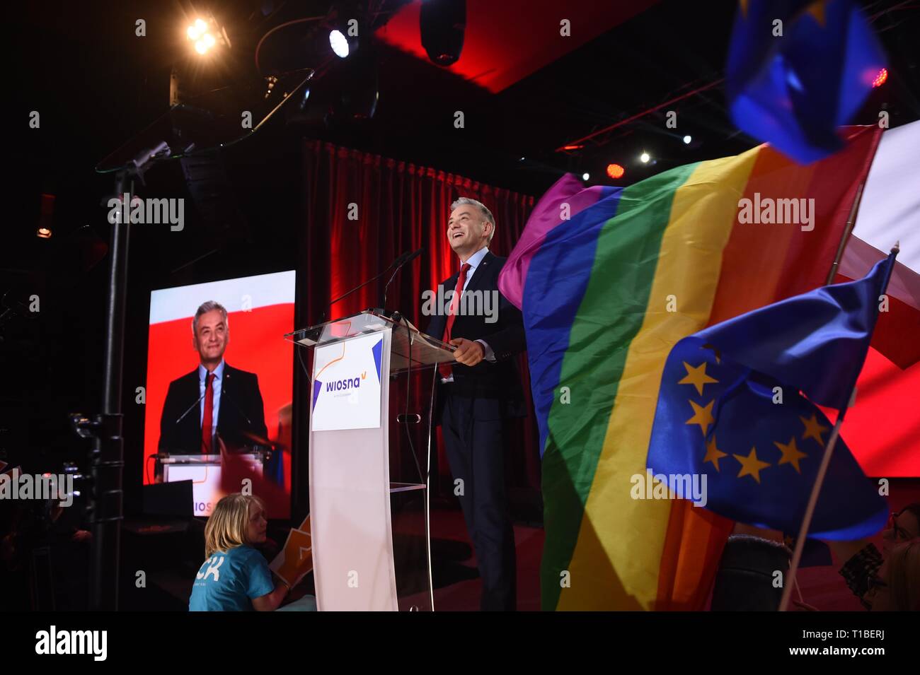 Robert Biedron Election convention of Robert Biedron's party Wiosna ...