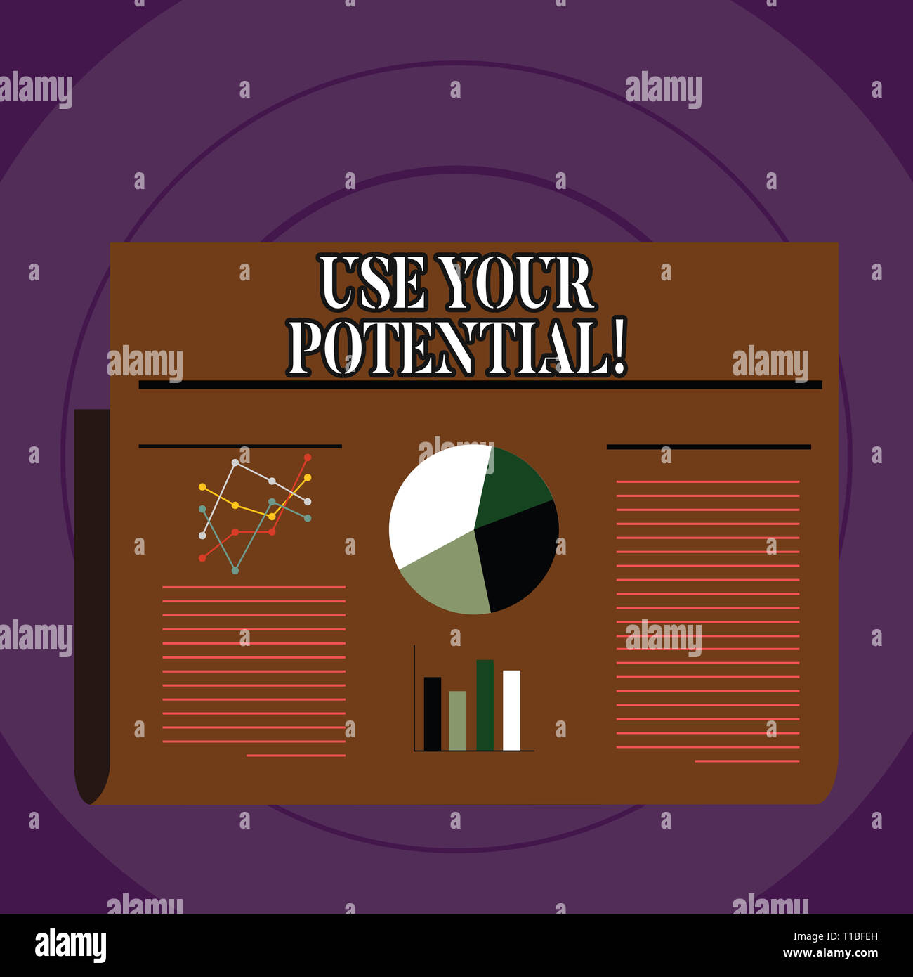 Conceptual hand writing showing Use Your Potential. Concept meaning ...
