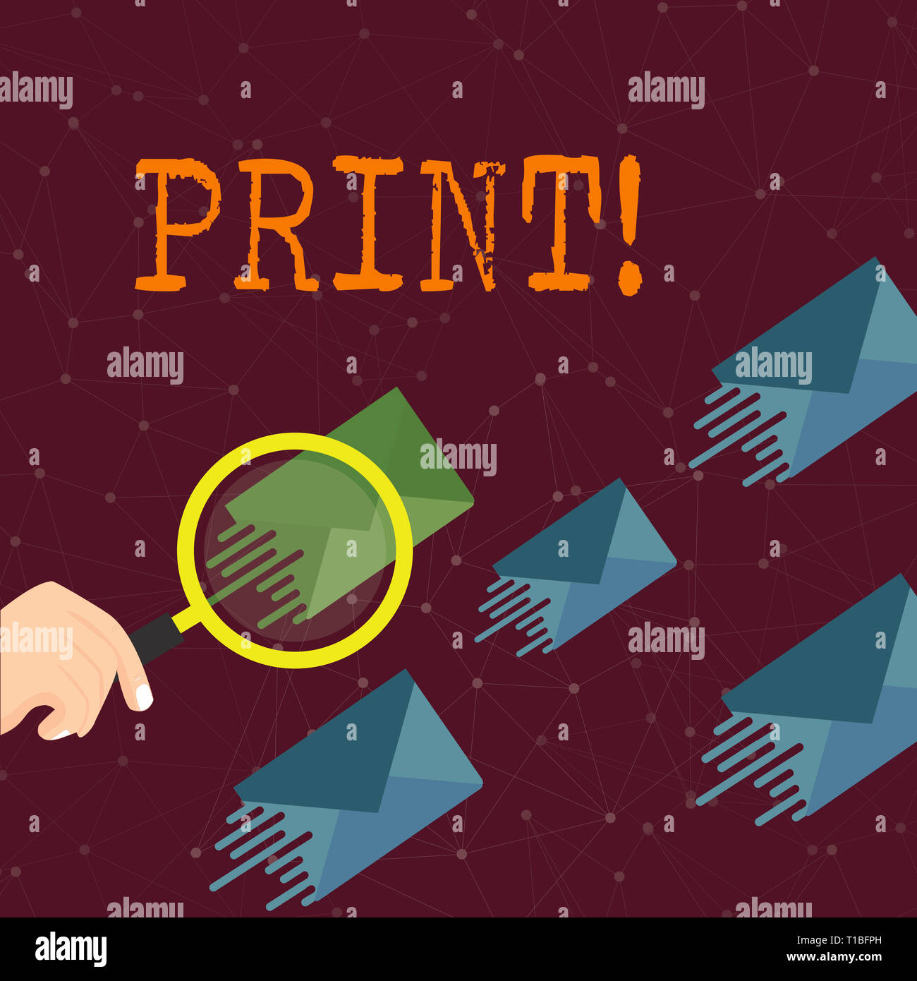 Word writing text Print. Business photo showcasing Produce letter ...