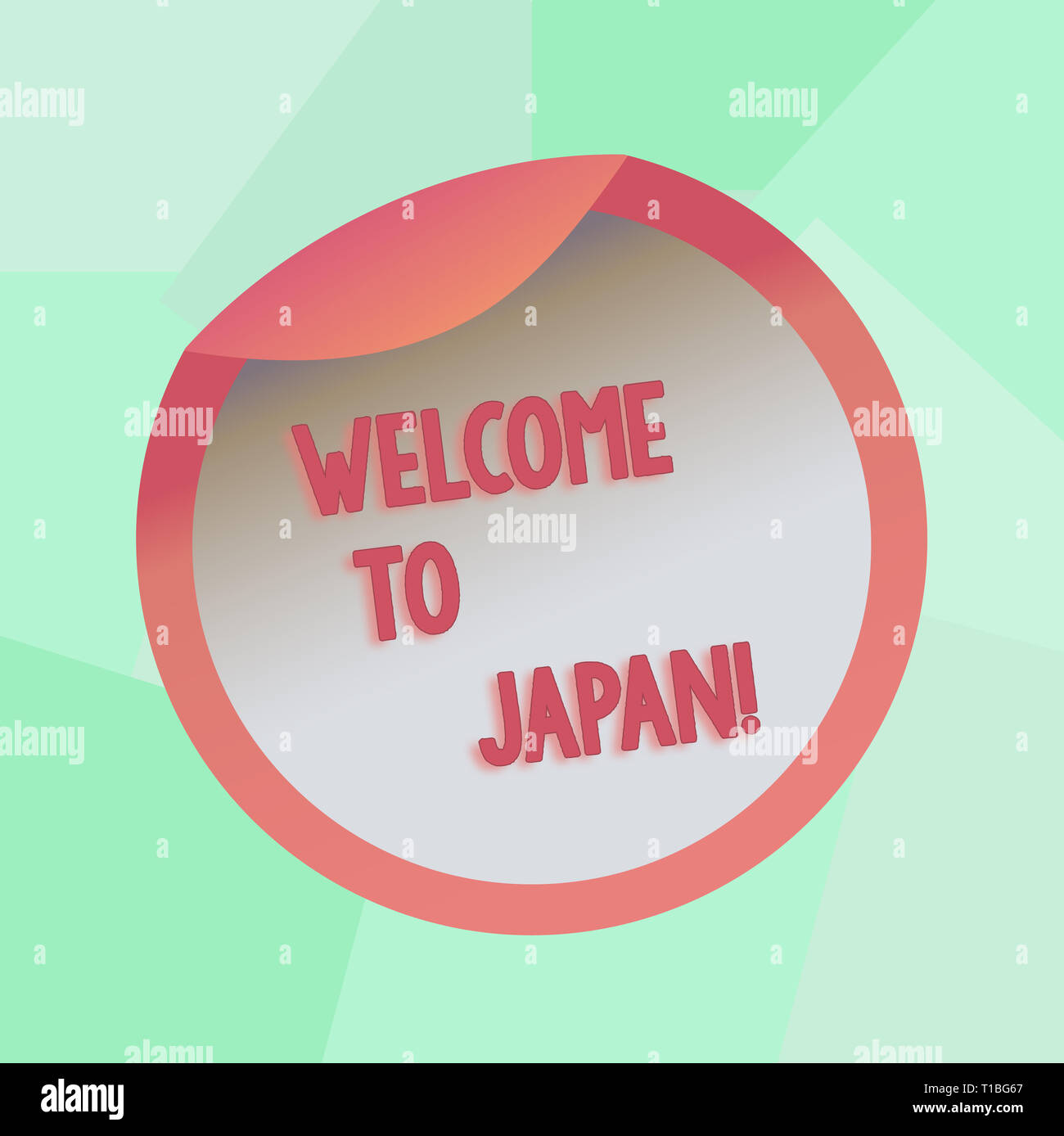 Conceptual hand writing showing Welcome To Japan. Concept meaning ...