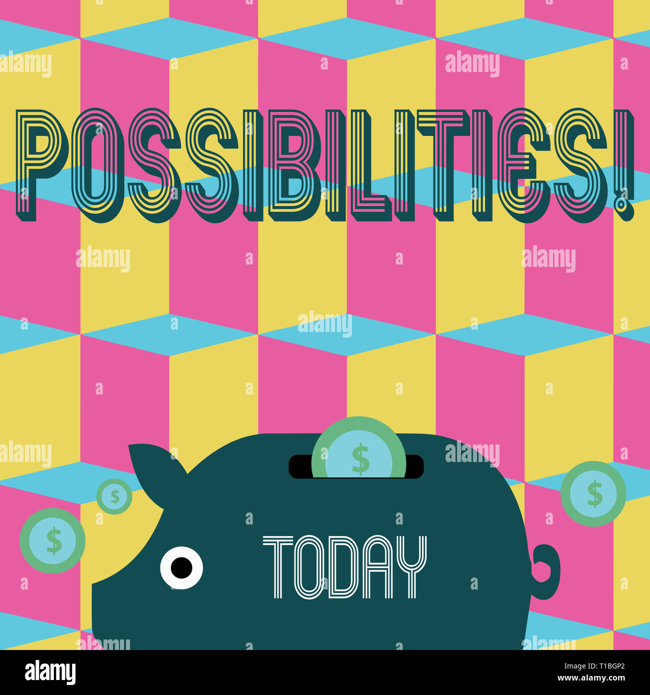 Word writing text Possibilities. Business photo showcasing Things that ...