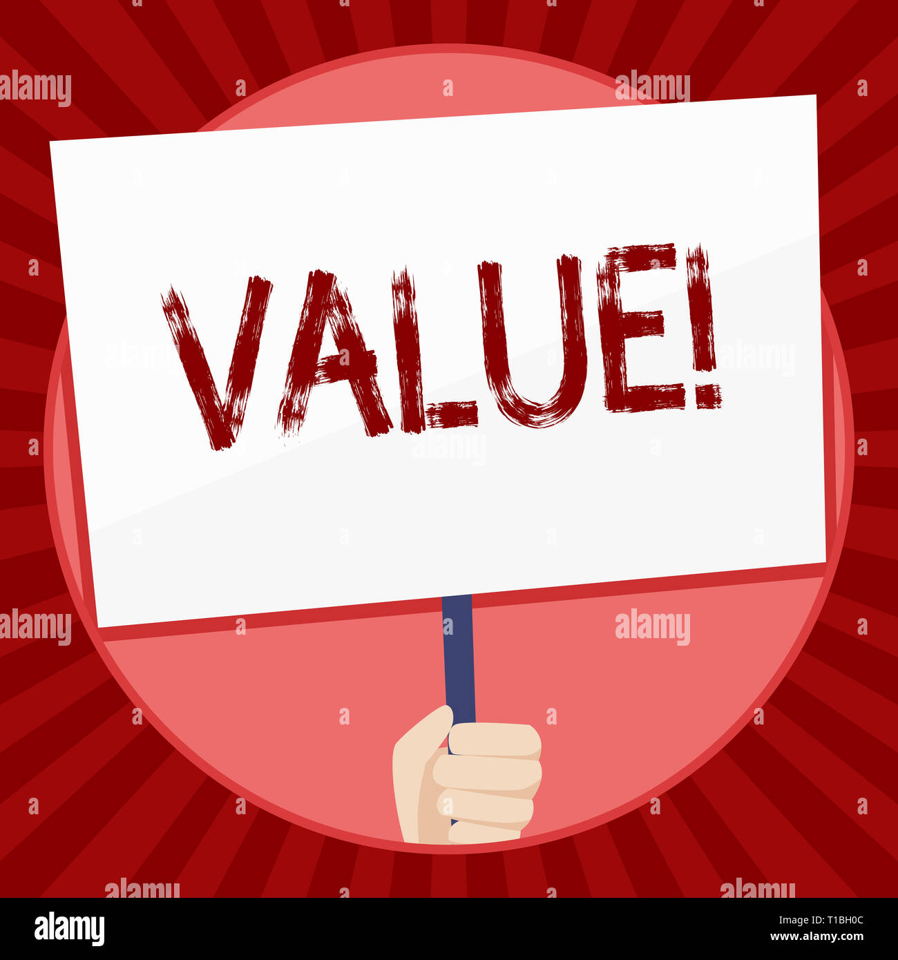 Handwriting text Value. Conceptual photo Something or someone regarded ...