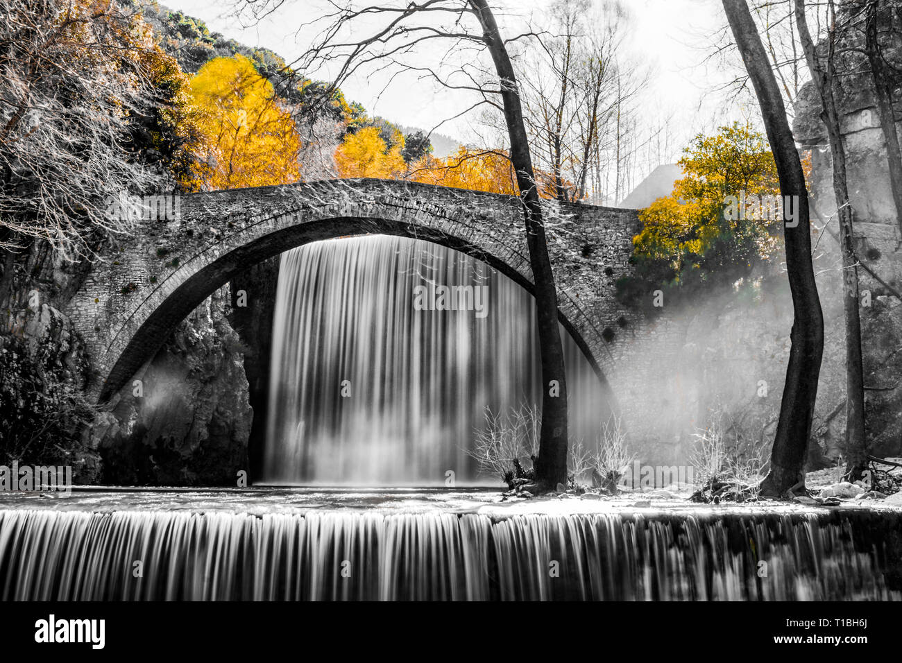 Stone waterfall hi-res stock photography and images - Alamy