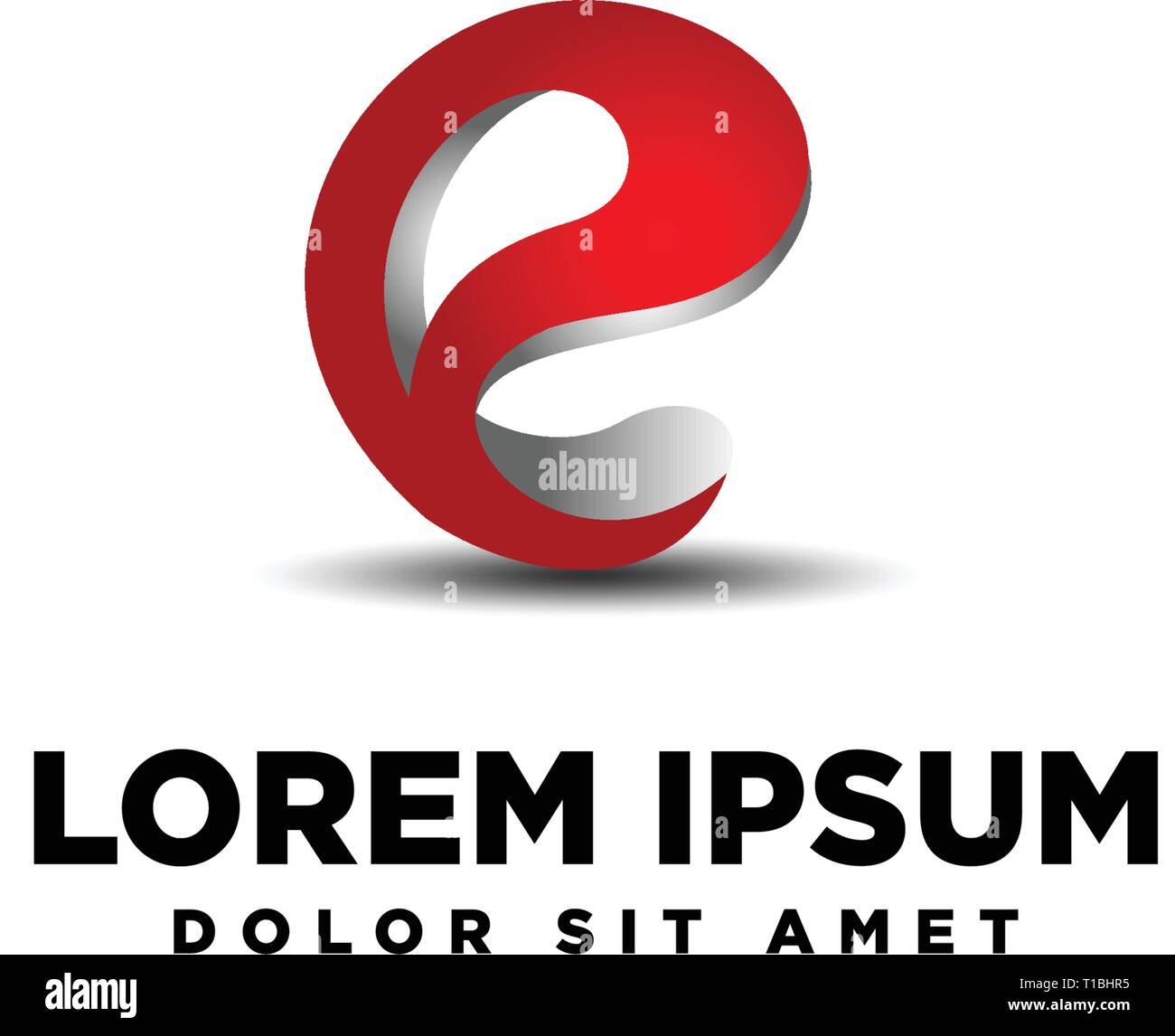 Latter e logo Stock Vector Images - Alamy