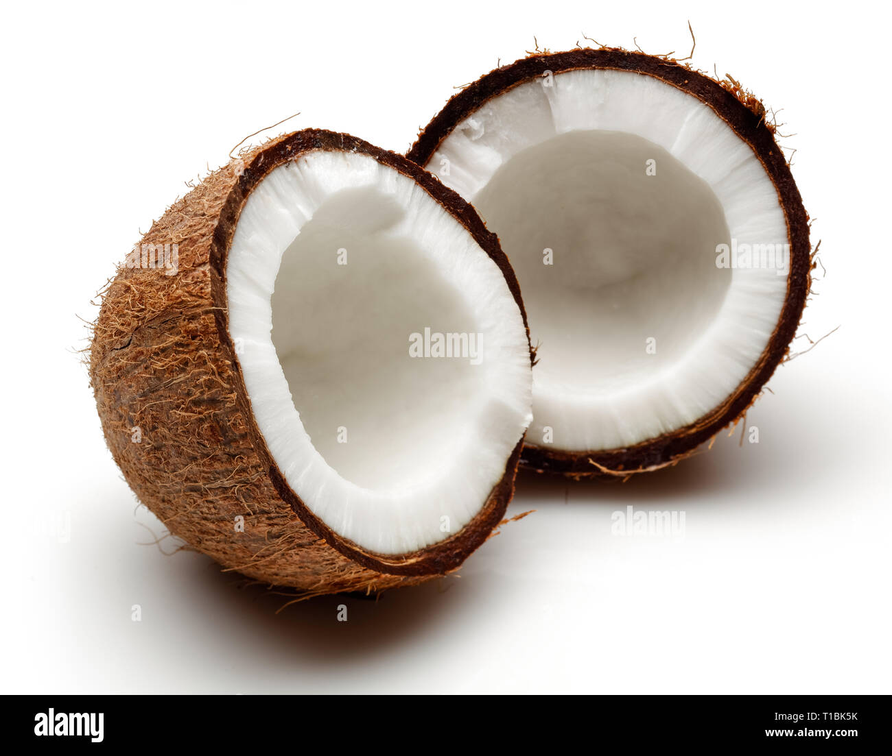 Coconut broken hi-res stock photography and images - Alamy