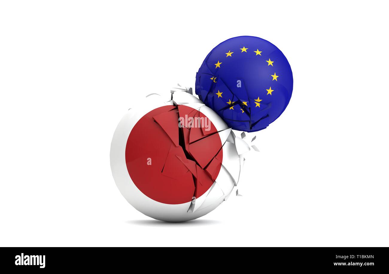 Japan europe union conflict hi-res stock photography and images - Alamy