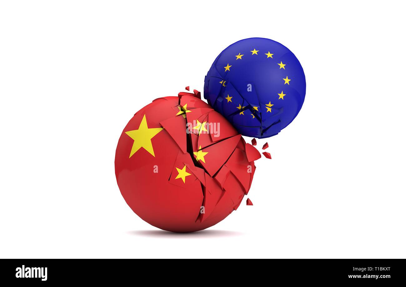 China vs european union hi-res stock photography and images - Alamy