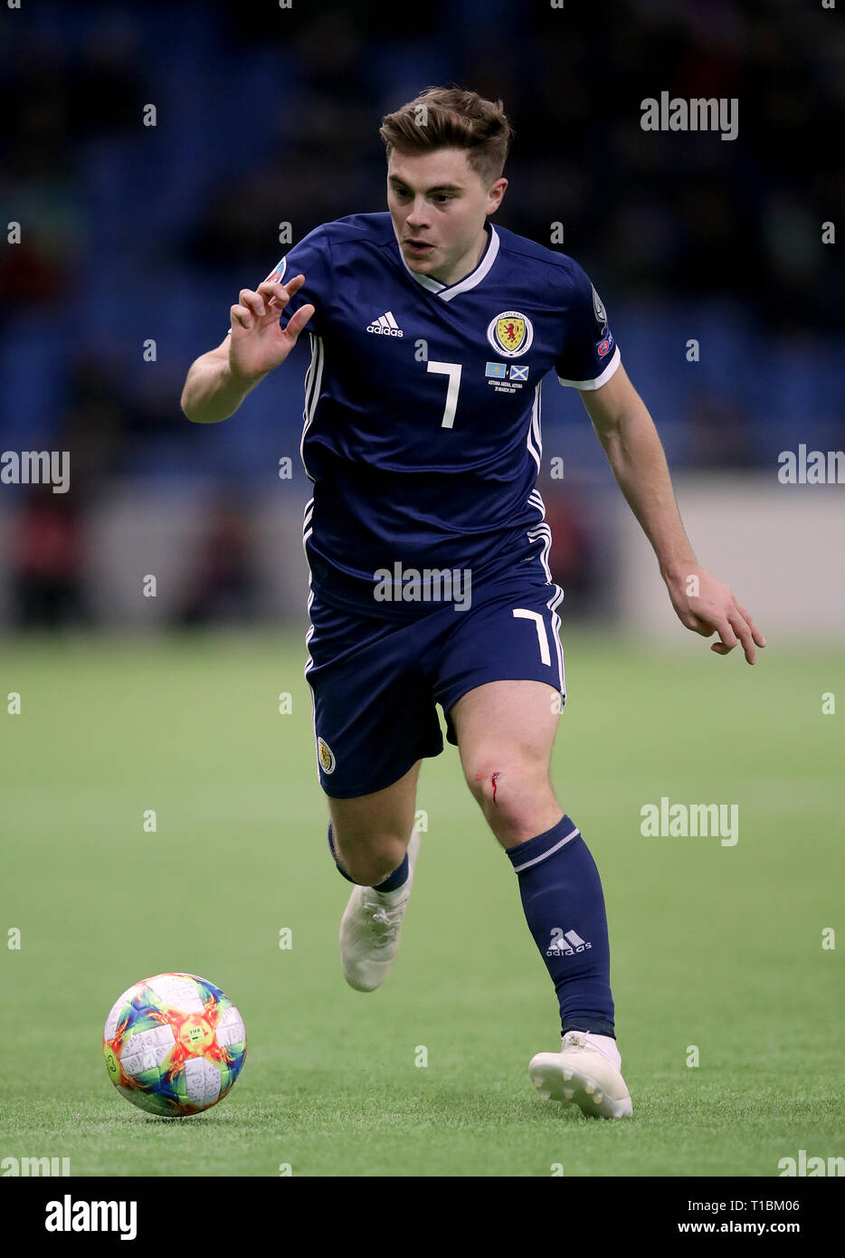 Scotland's James Forrest during the UEFA Euro 2020 Qualifying, Group I ...