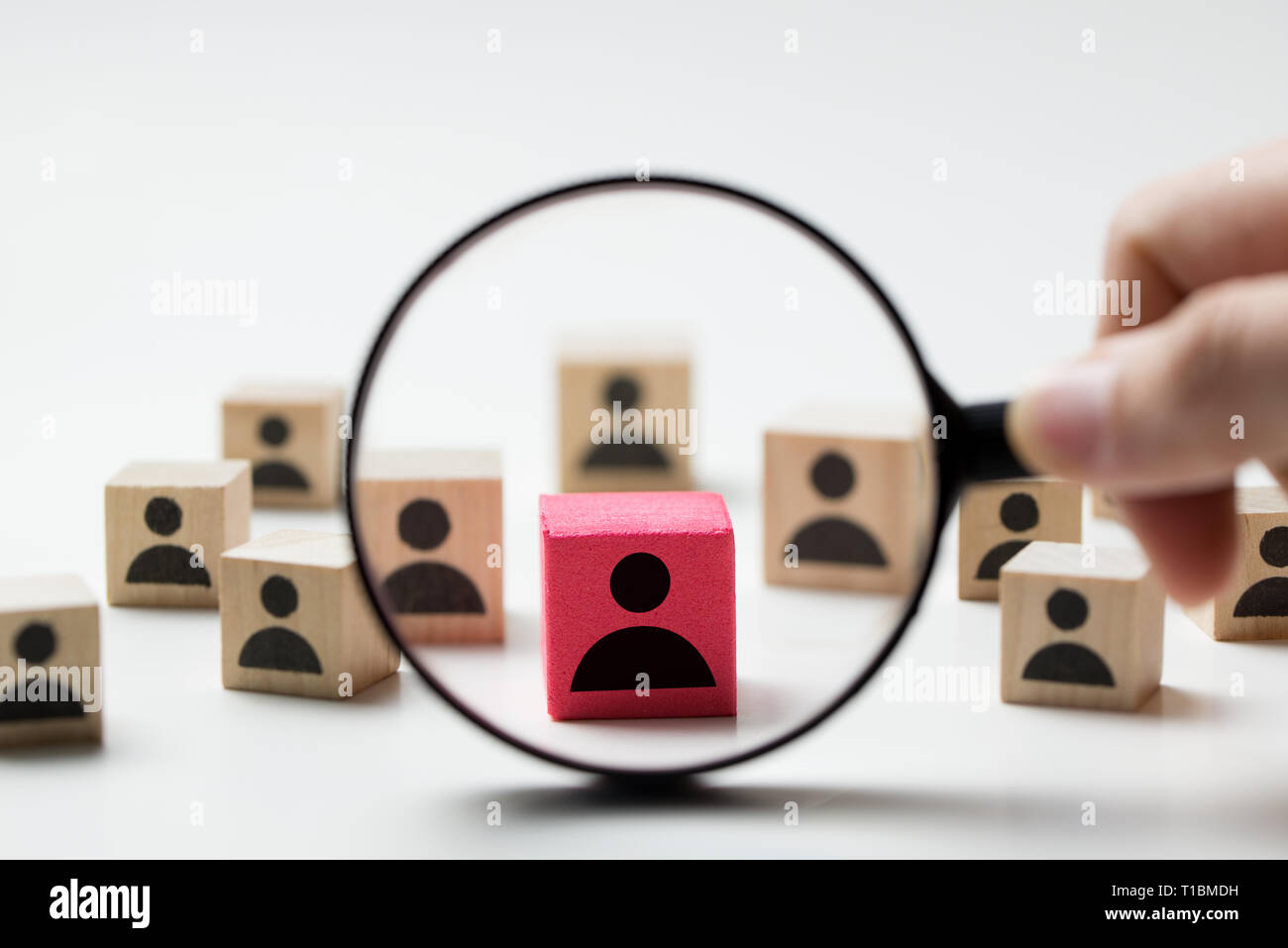 Searching candidate hr human hi-res stock photography and images - Alamy