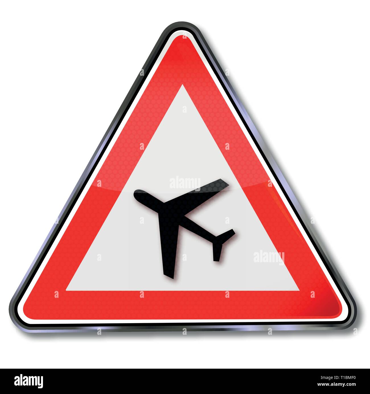 Aircraft, aircraft noise and airport Stock Vector Image & Art - Alamy