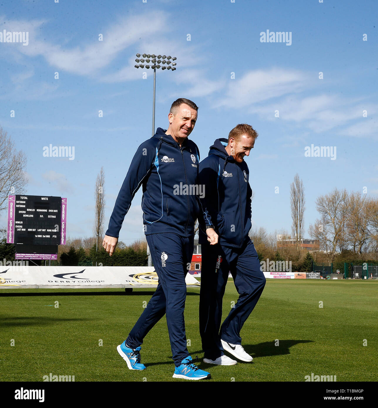 Derbyshire county cricket club 20 20 head coach dominic cork hi-res ...