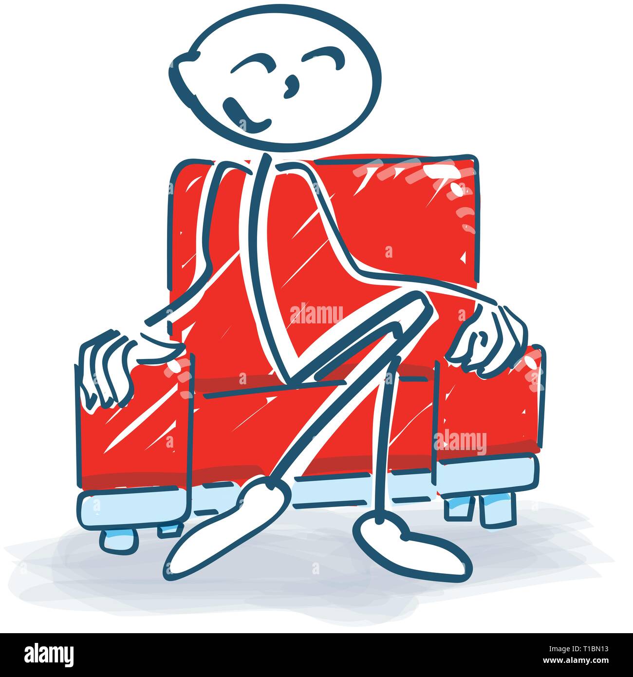 Resting figure Stock Vector Images - Alamy