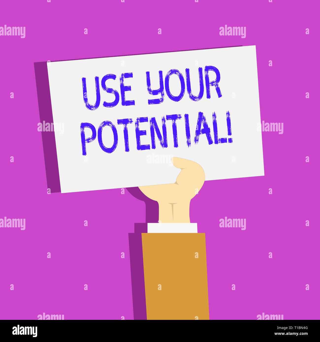 Conceptual hand writing showing Use Your Potential. Concept meaning ...