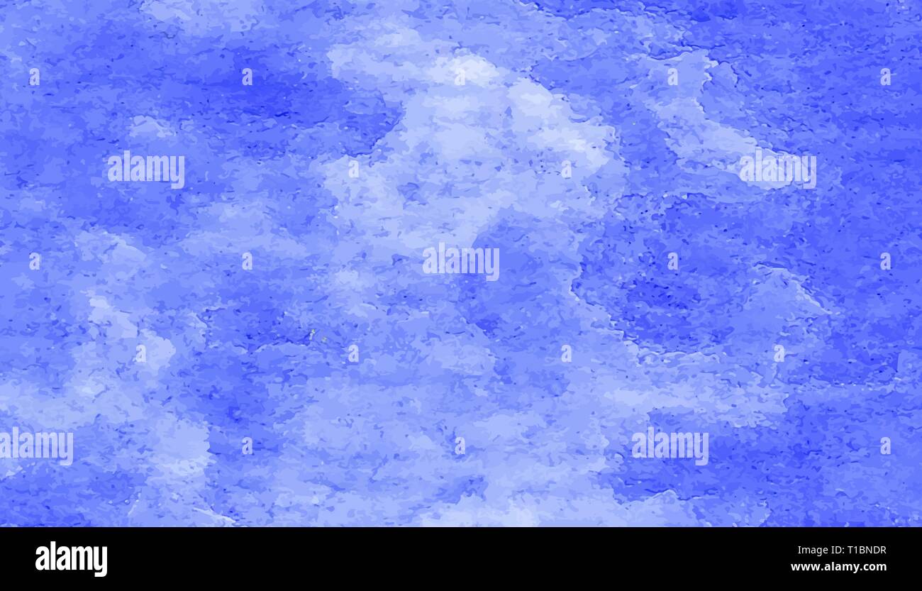 Hand painted watercolor background with gradient wash. Vector ...
