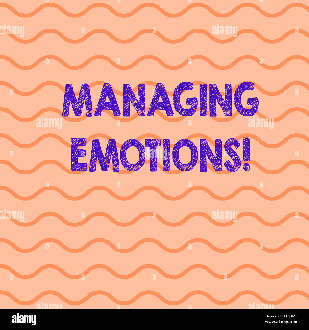 Conceptual hand writing showing Managing Emotions. Concept meaning ...