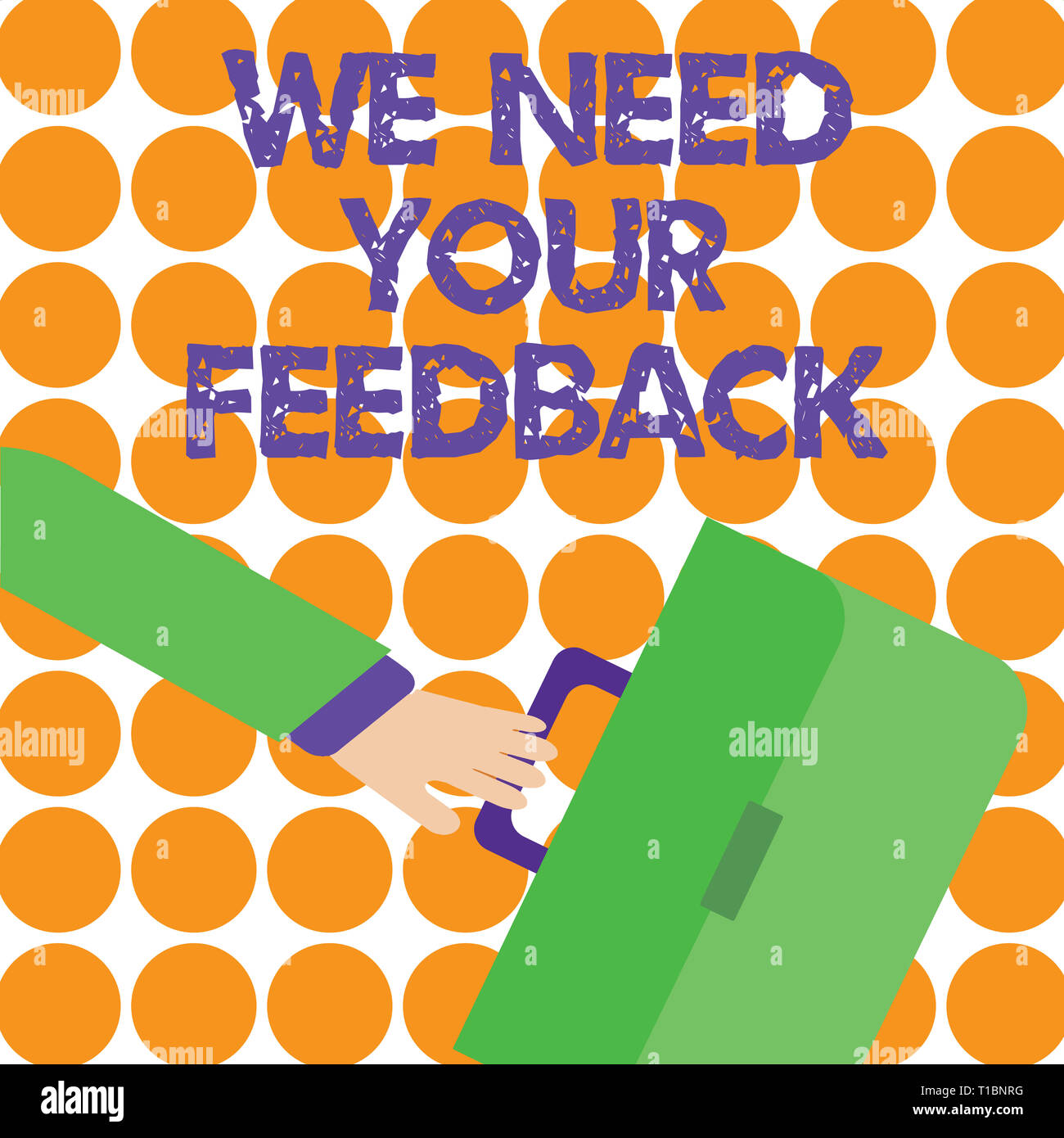 Conceptual hand writing showing We Need Your Feedback. Concept meaning ...