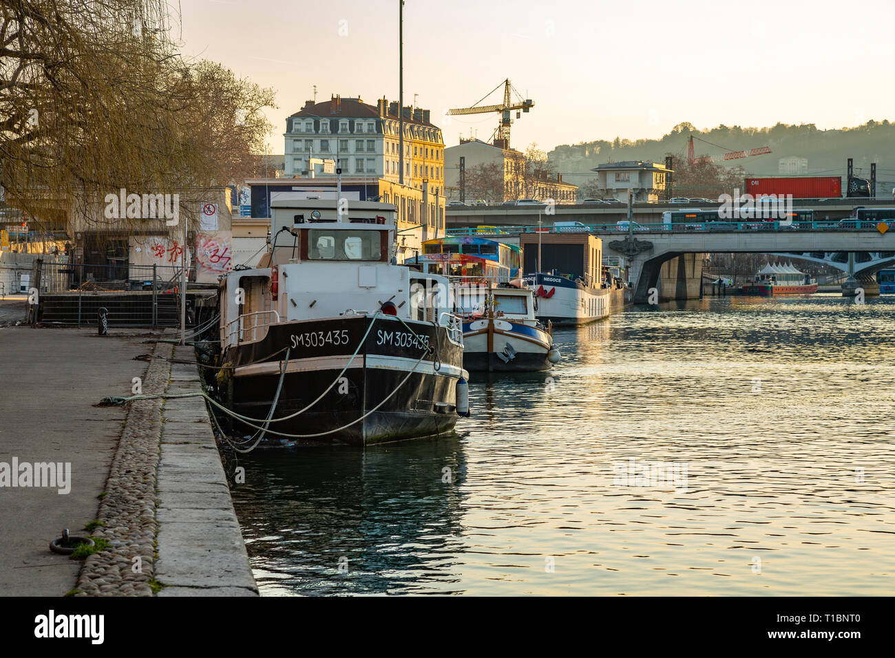 Saone riverside hi-res stock photography and images - Alamy