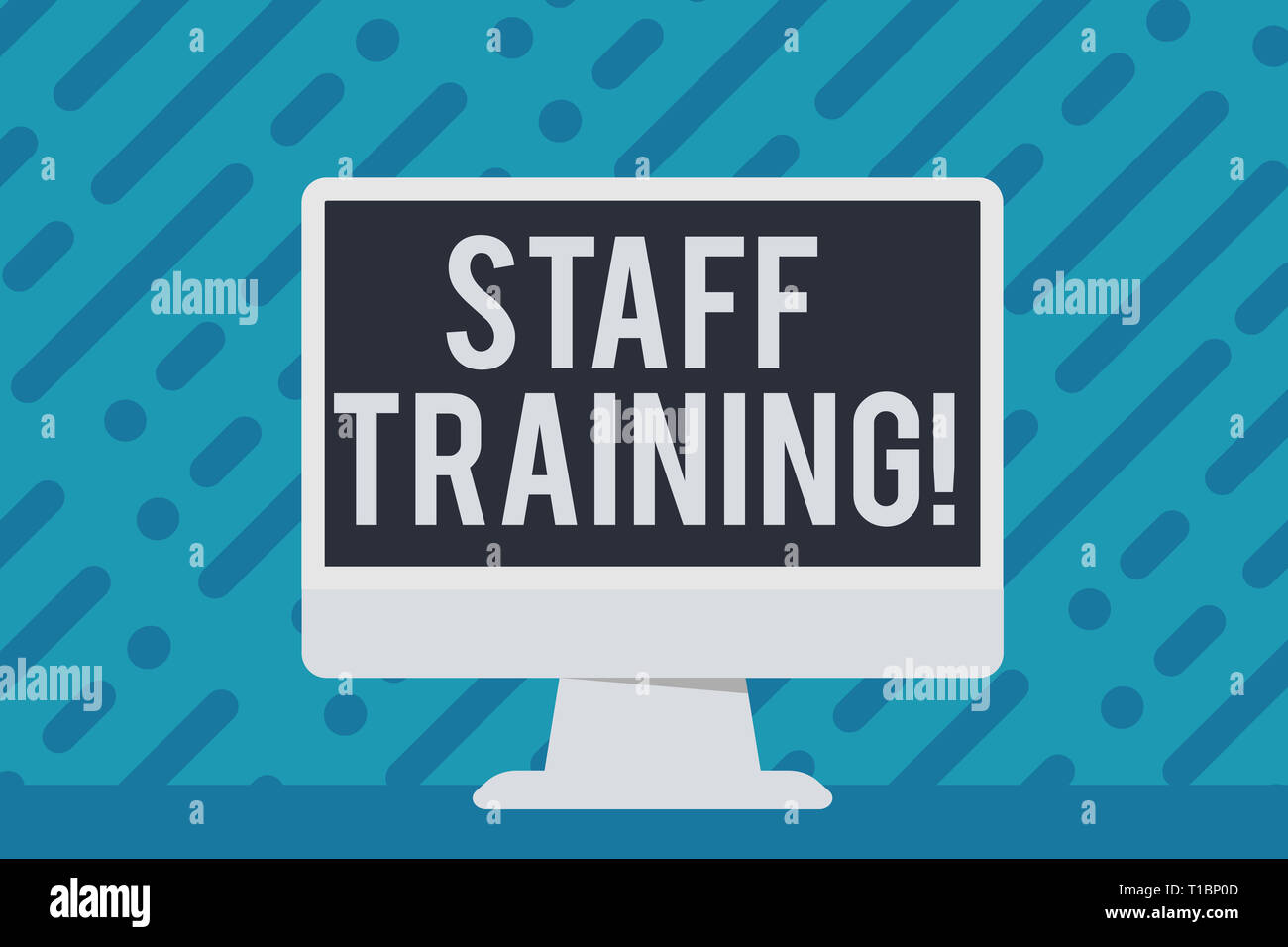 Handwriting text writing Staff Training. Conceptual photo learn ...