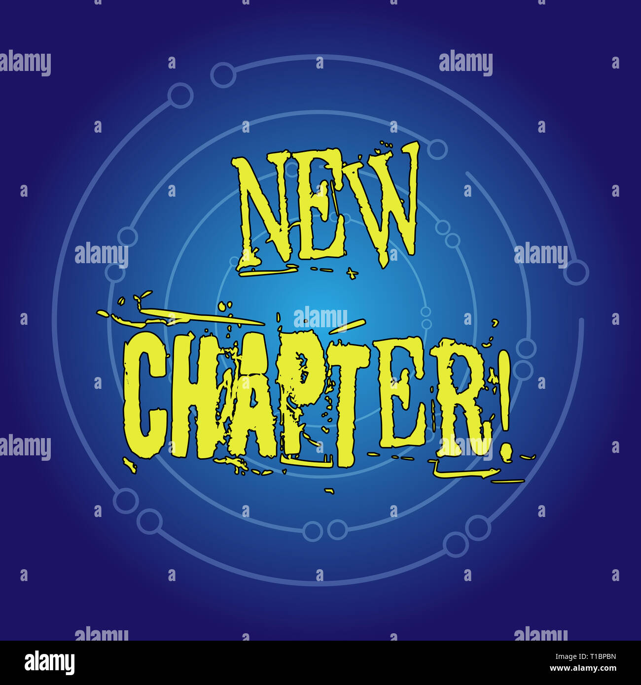 Writing note showing New Chapter. Business concept for Starting ...