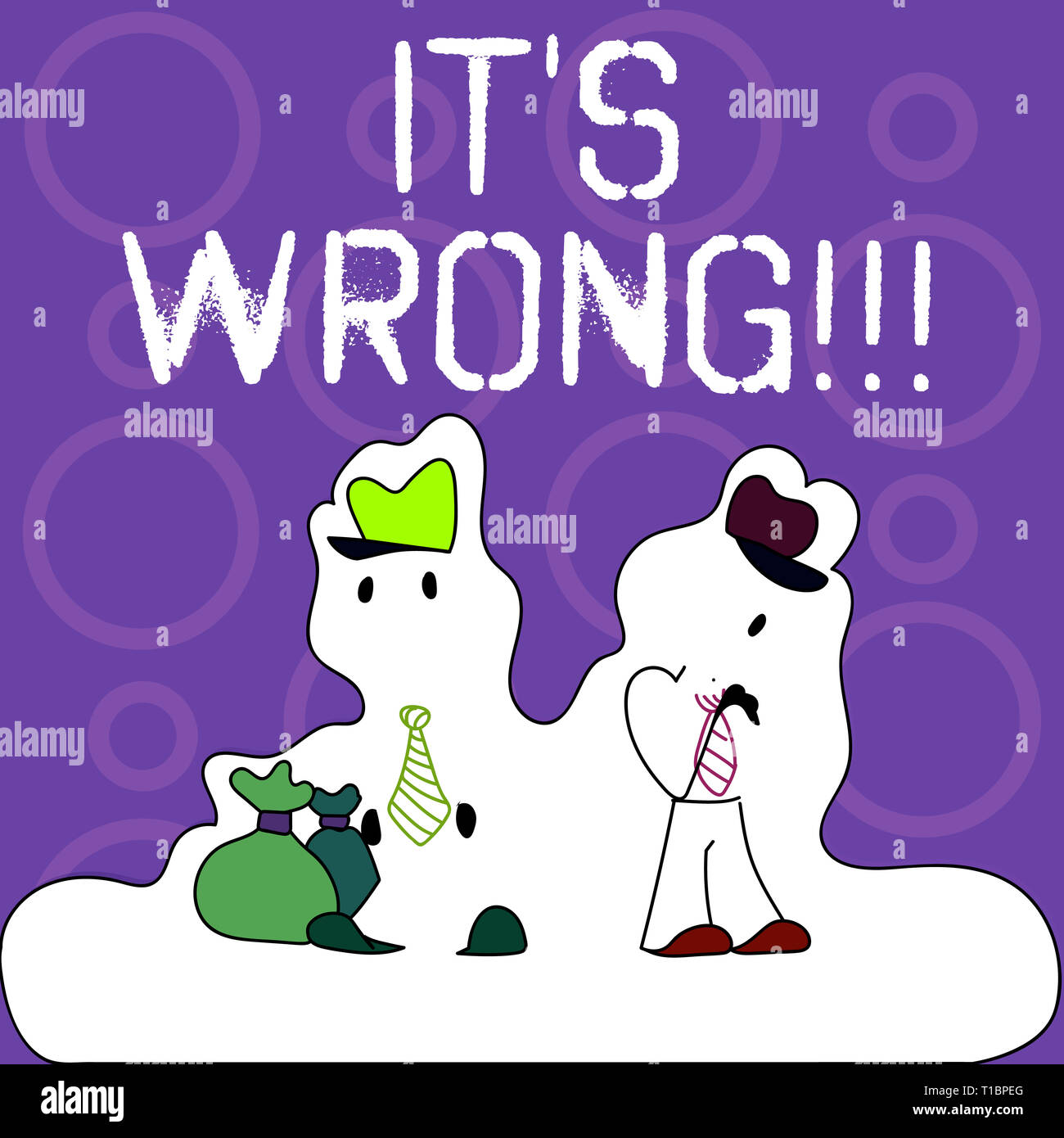 Handwriting text writing It S Wrong. Conceptual photo have made mistake ...