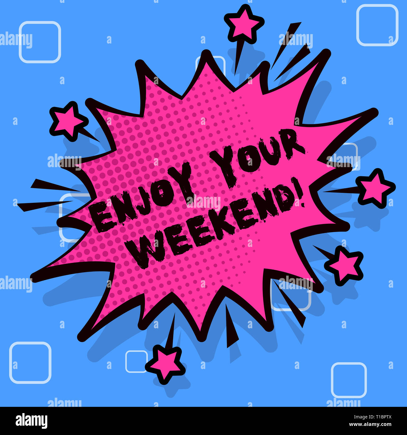 Handwriting text writing Enjoy Your Weekend. Conceptual photo wishing ...