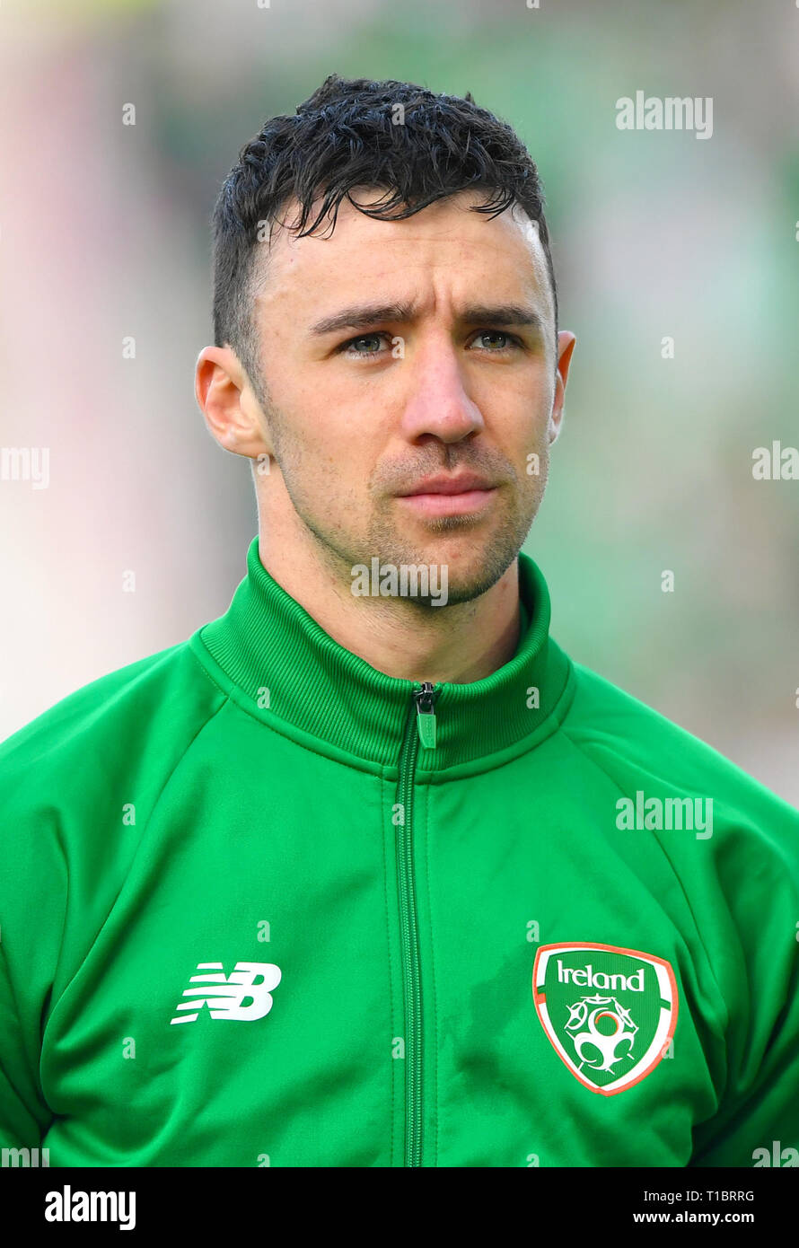 Republic of Ireland's Enda Stevens Stock Photo - Alamy