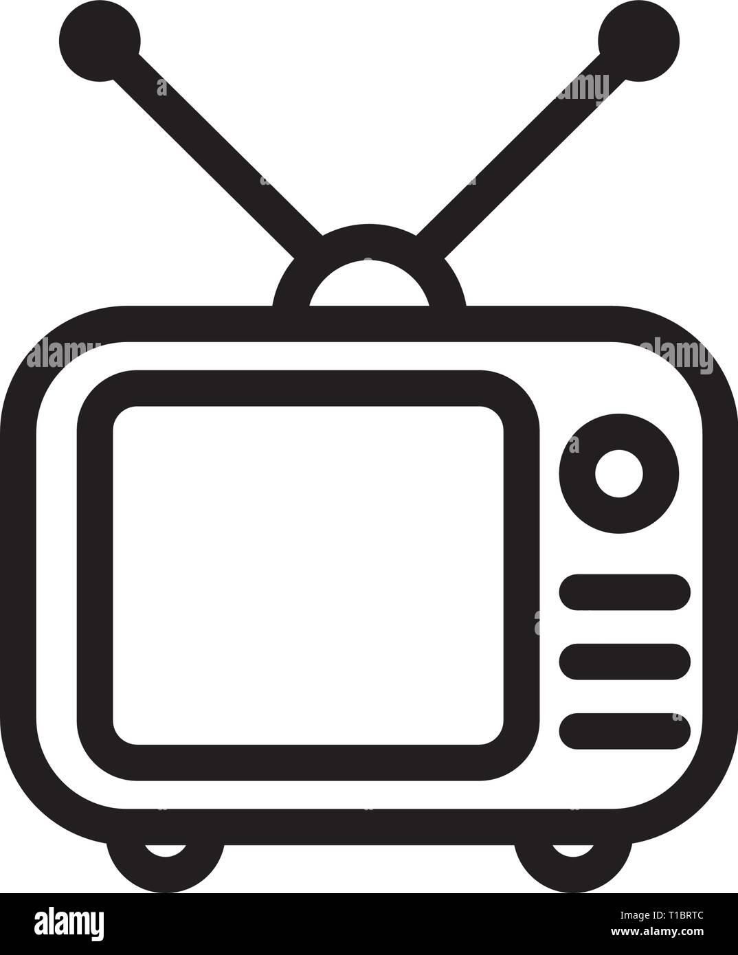 television icon template Stock Vector Image & Art - Alamy