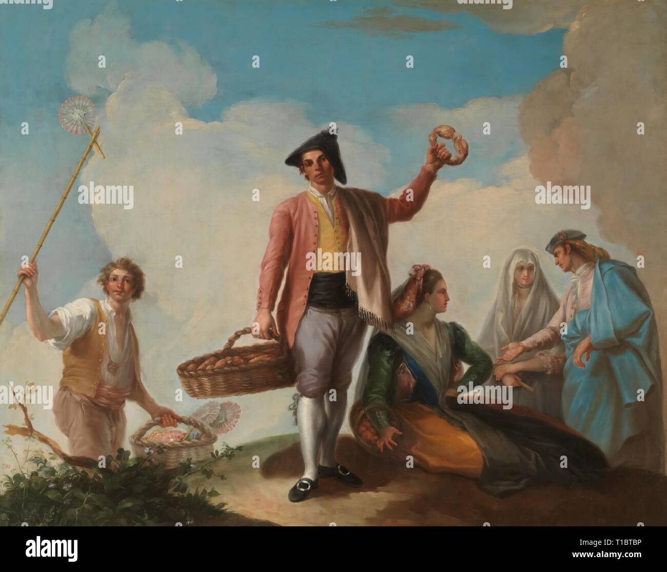 Ramón Bayeu y Subías / 'Fans and Ring Loaves'. 1778. Oil on canvas ...