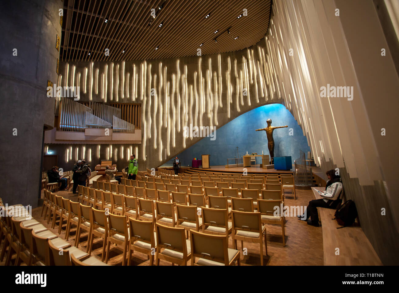 Norway church interior hi-res stock photography and images - Alamy