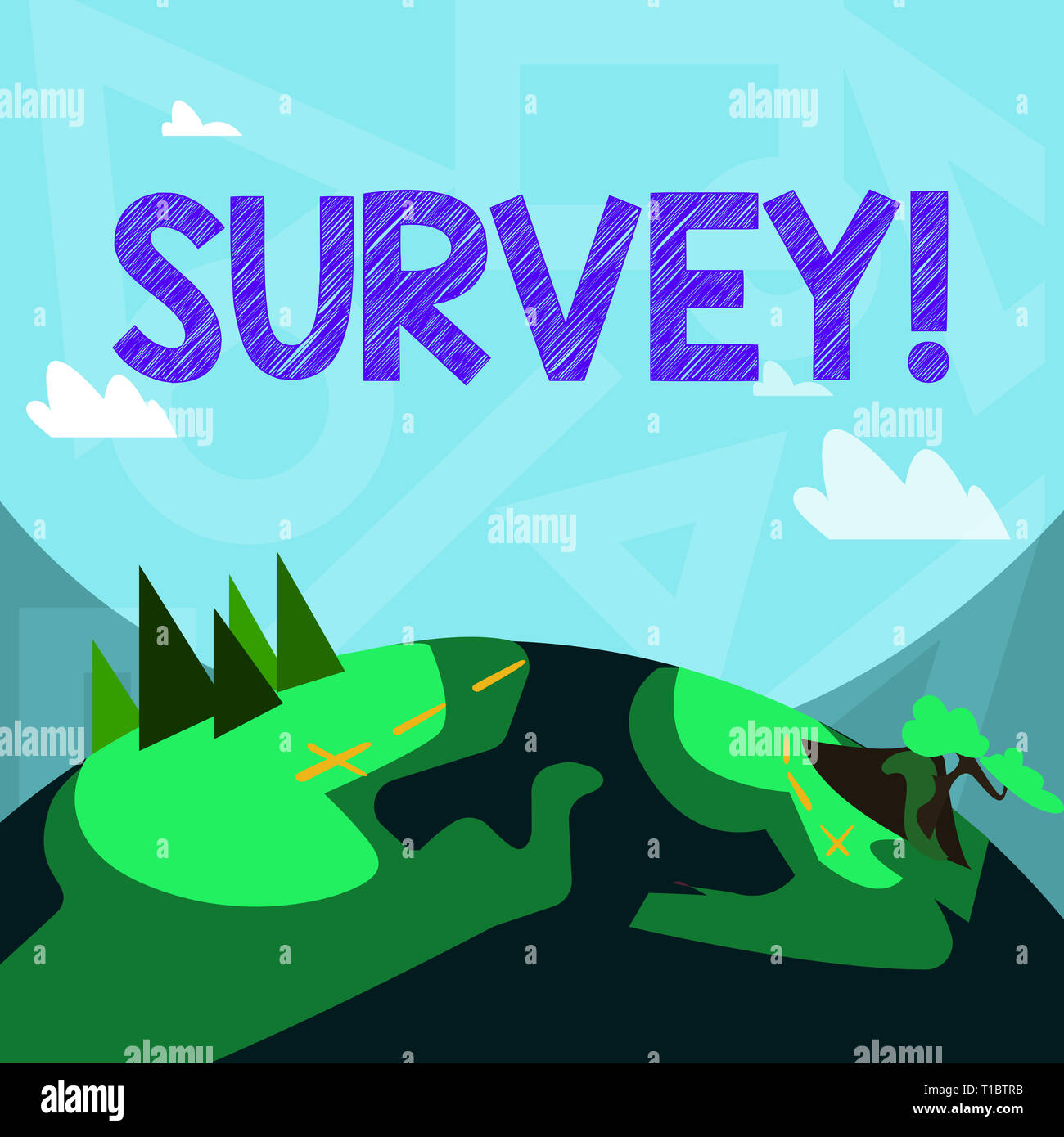 Handwriting text writing Survey. Conceptual photo Questioning group of ...