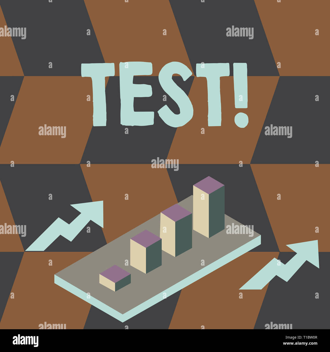 Writing note showing Test. Business concept for Academic systemic ...