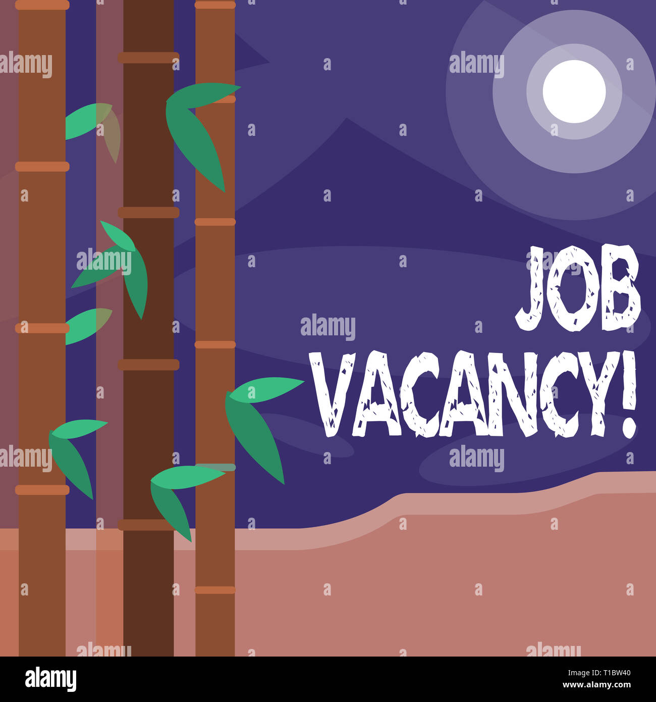 Word writing text Job Vacancy. Business photo showcasing state of being ...