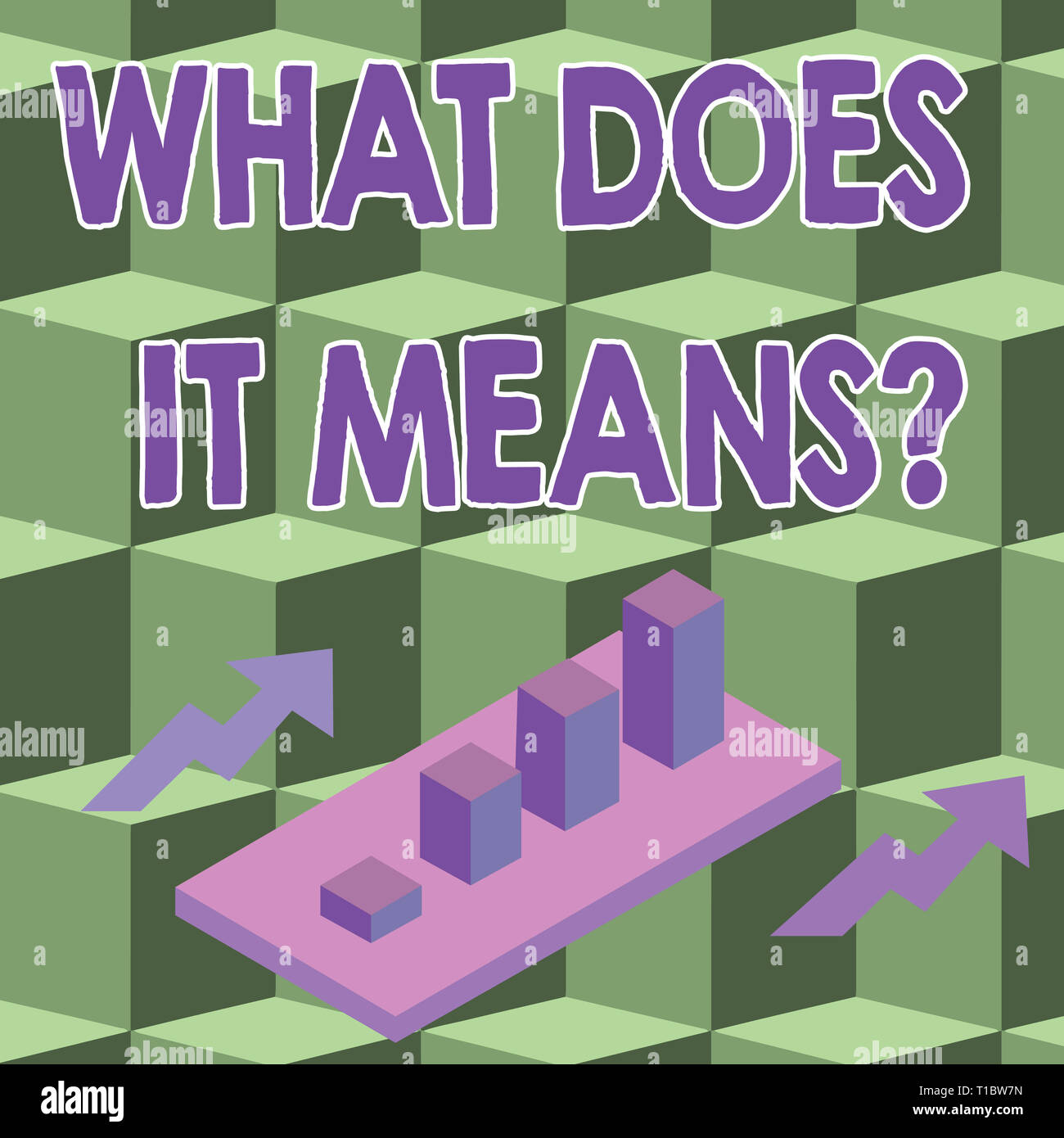 Conceptual hand writing showing What Does It Means Question. Concept ...
