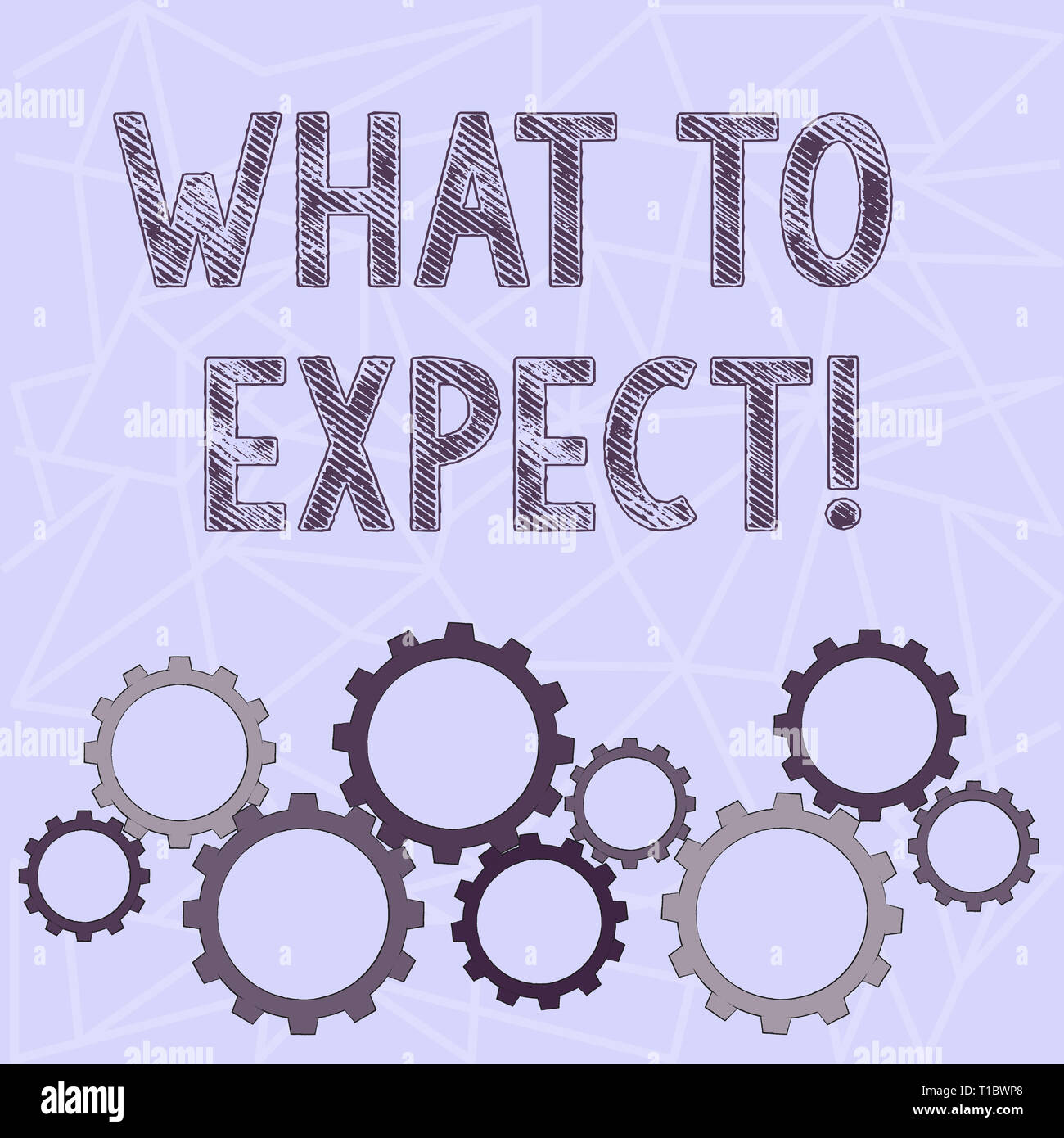 Conceptual hand writing showing What To Expect. Concept meaning asking ...