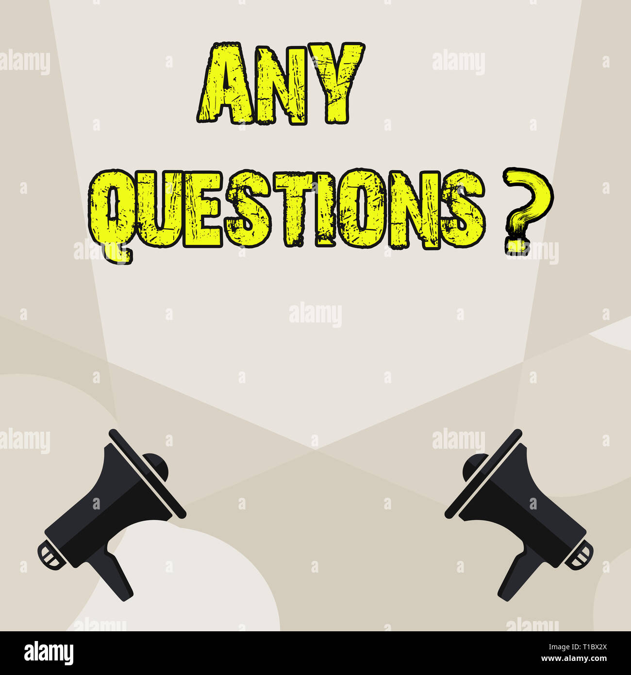 Conceptual hand writing showing Any Questions Question. Concept meaning ...