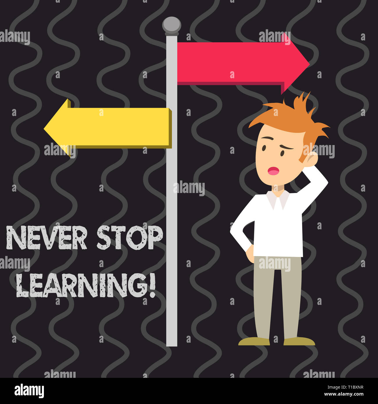 New mindset road sign hi-res stock photography and images - Alamy