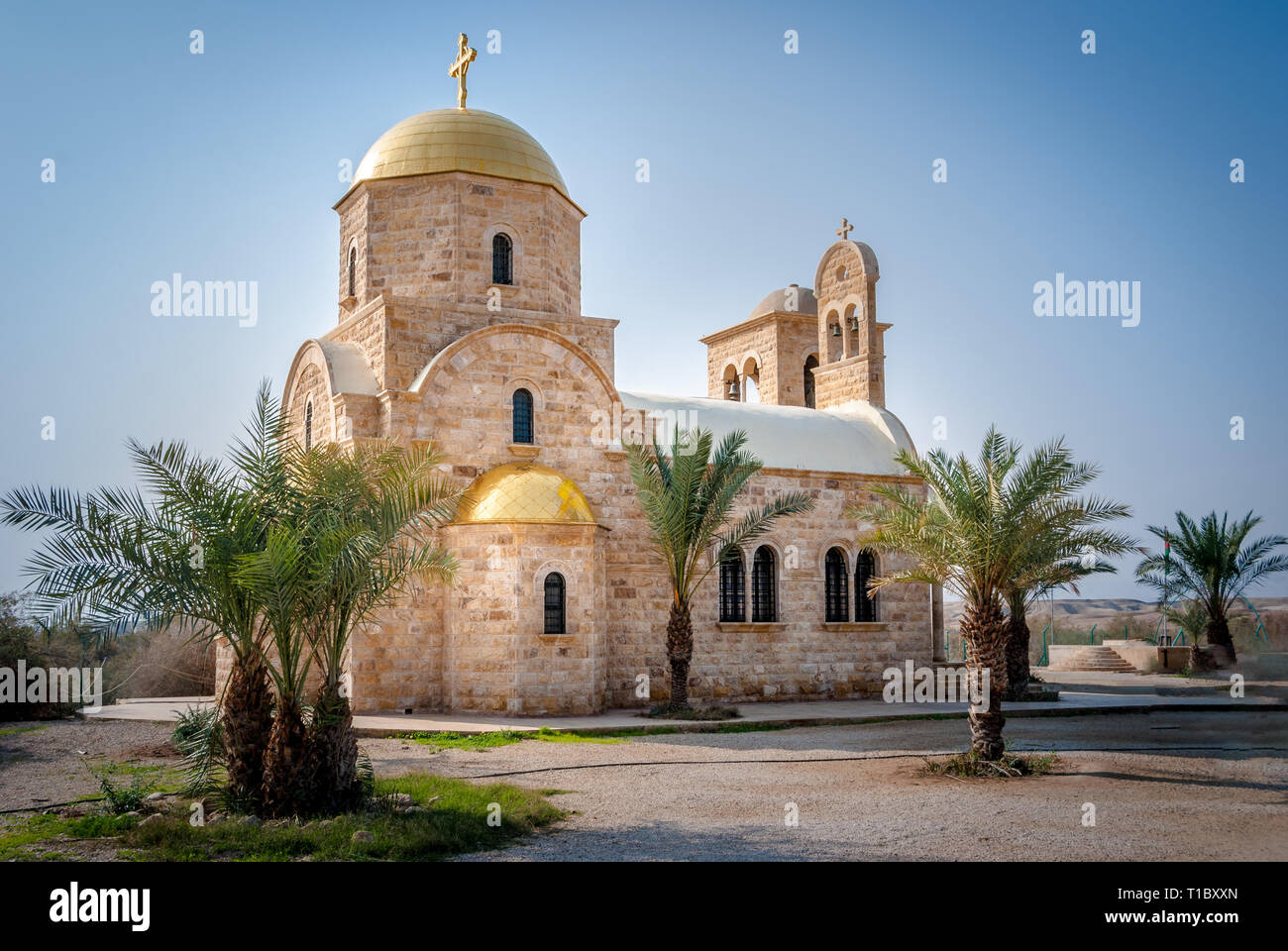 The newly built Greek Orthodox Church of John the Baptist in the ...