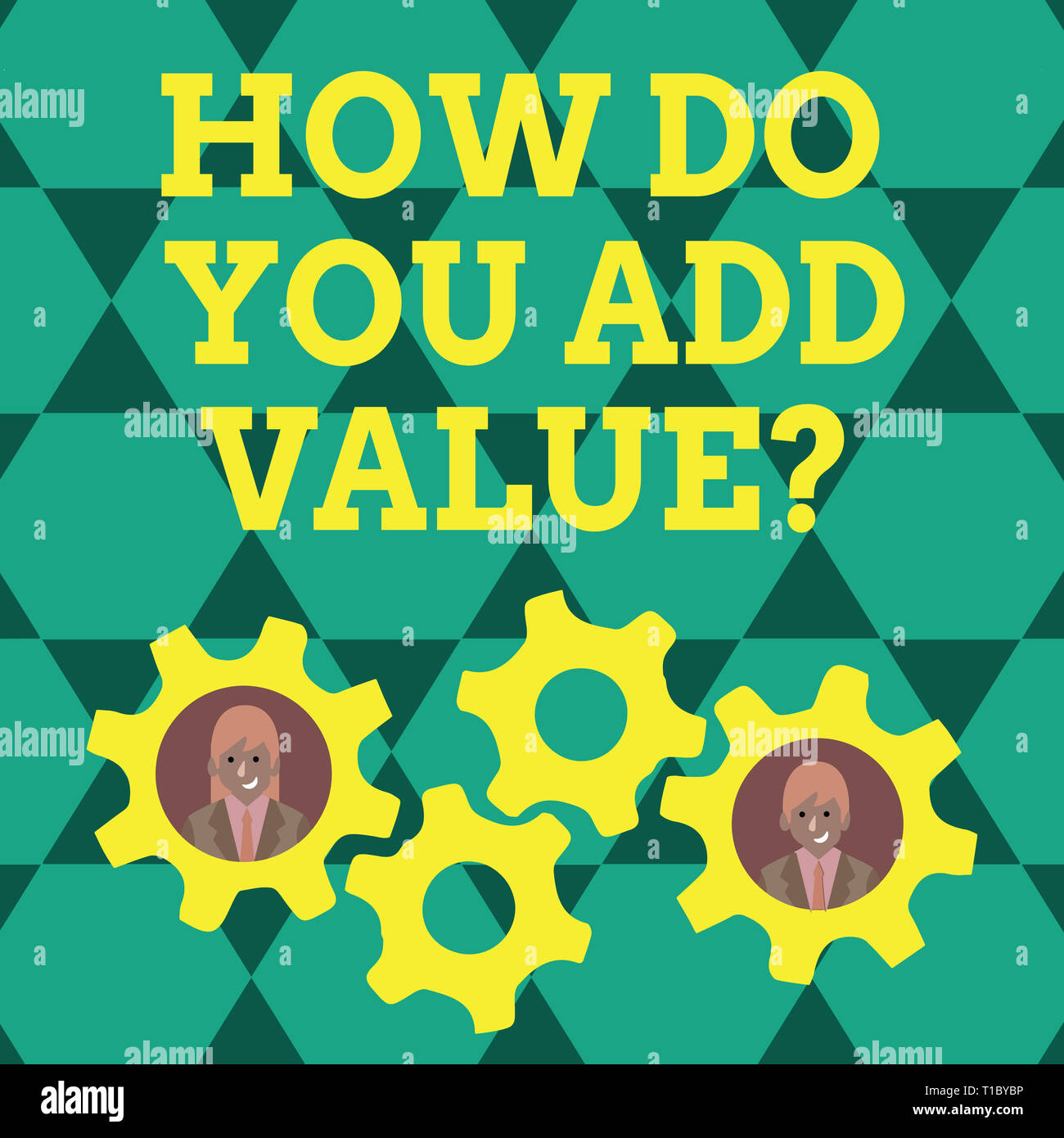 Writing note showing How Do You Add Value Question. Business concept ...