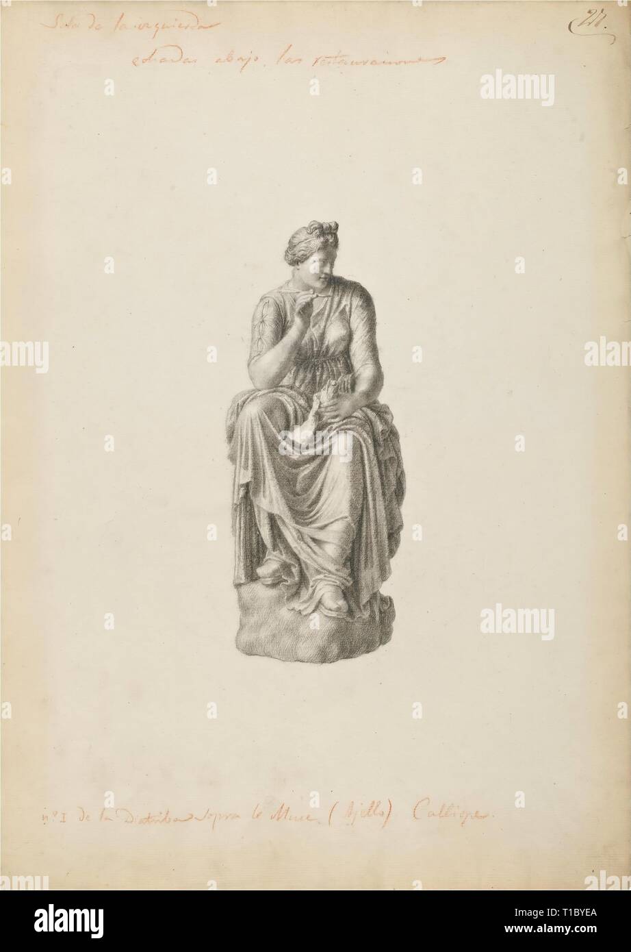 Muse calliope hi-res stock photography and images - Alamy