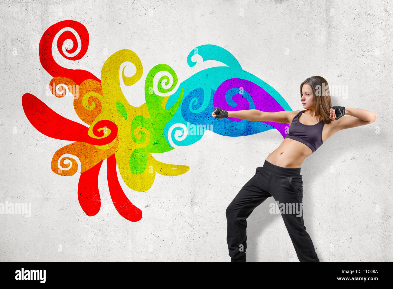Graffiti dancer hi-res stock photography and images - Alamy
