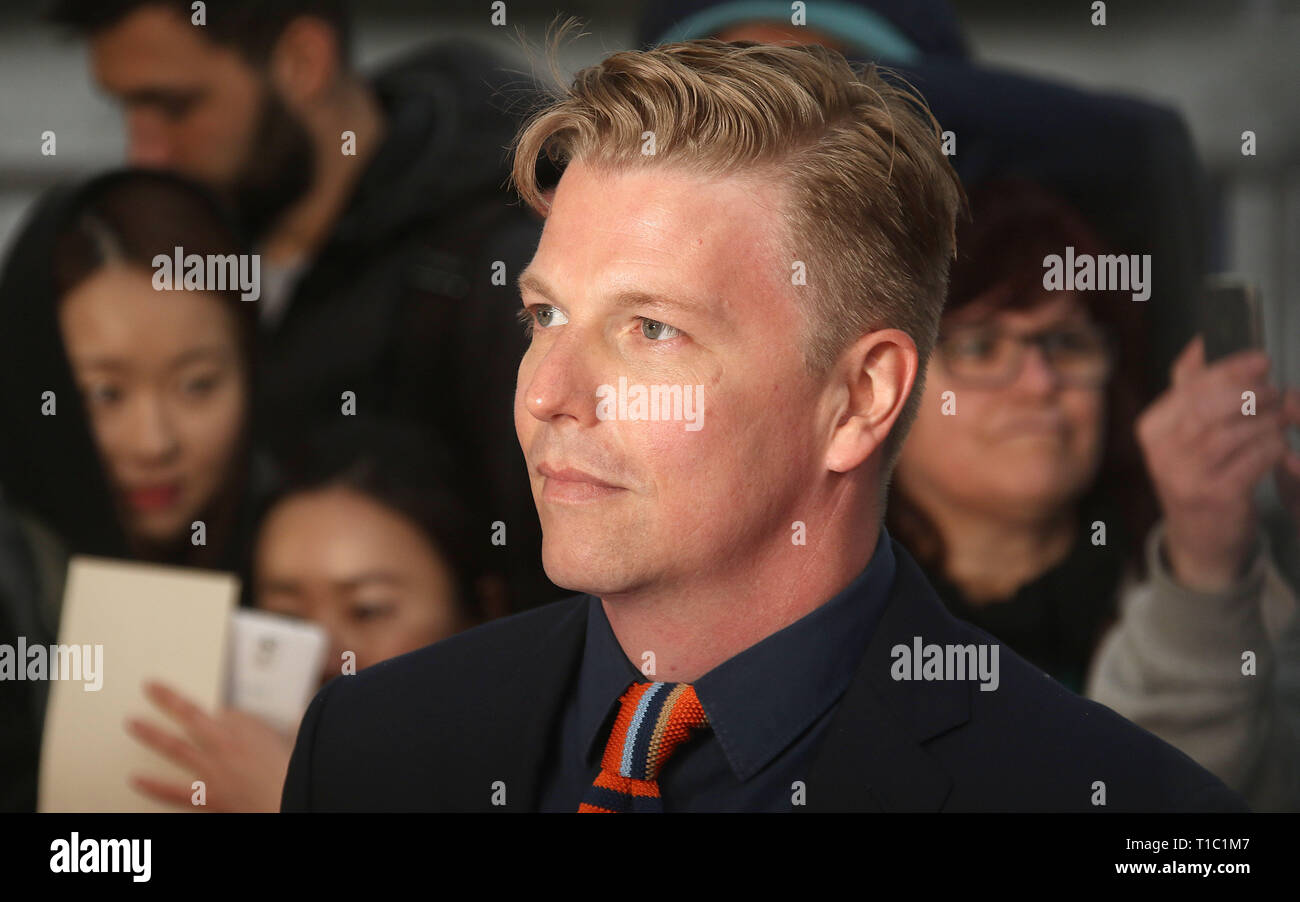David menkin attending the hologram for the king uk premiere hi-res ...