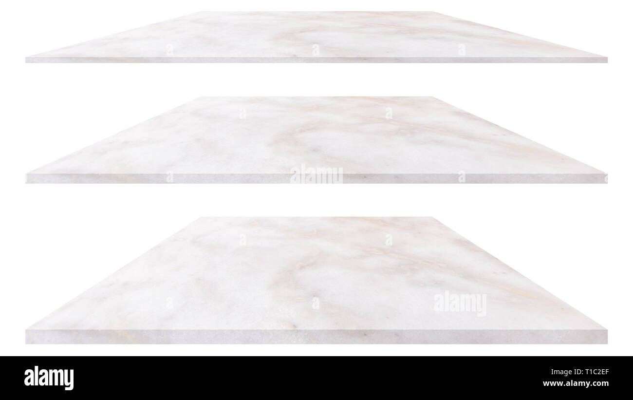 Marble plate isolated on white background for interior exterior ...