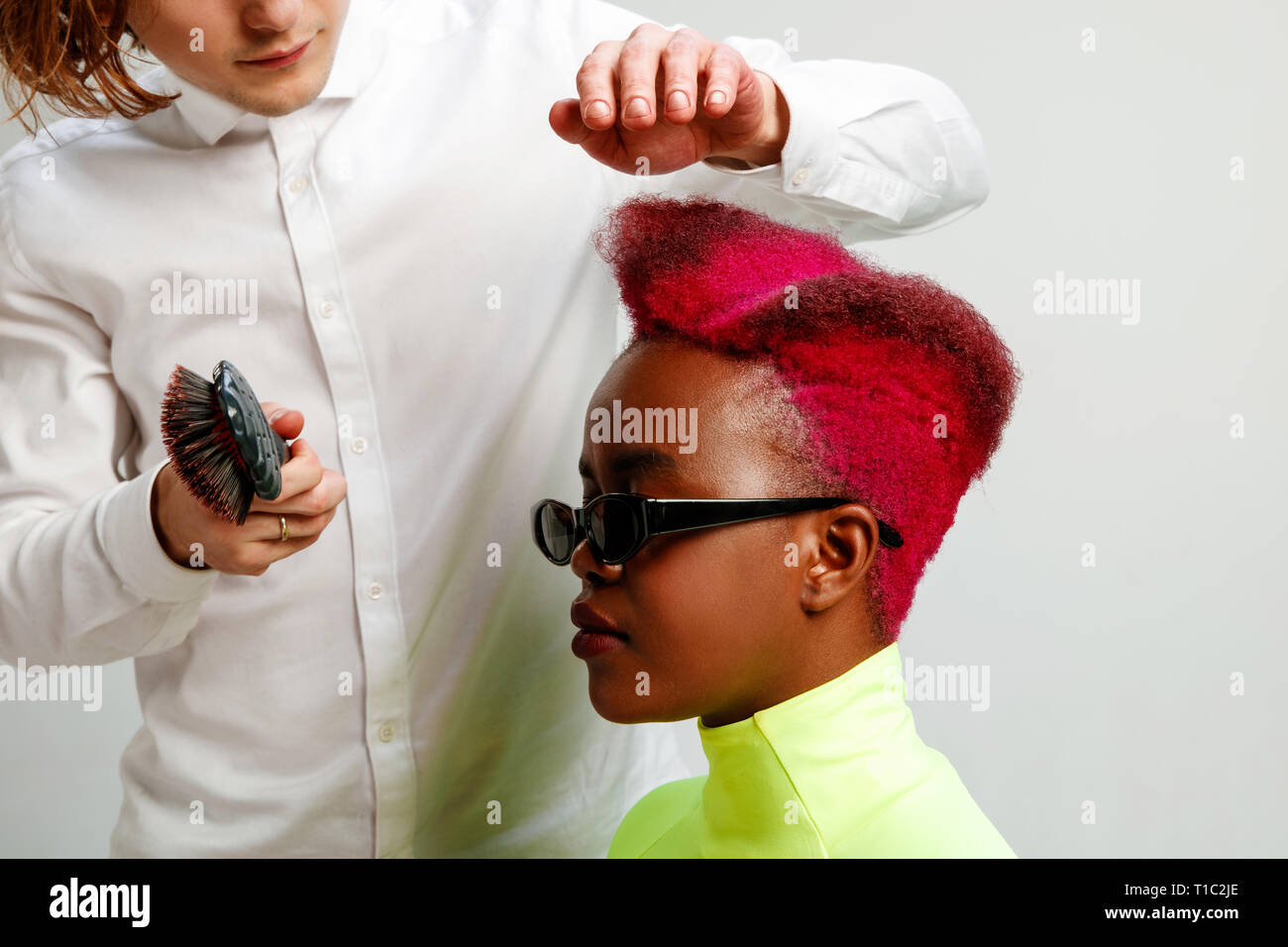 African American Beauty Salon High Resolution Stock Photography and ...