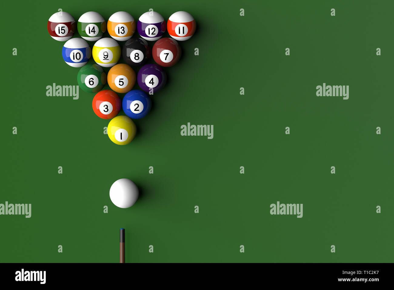 Five billard ball hi-res stock photography and images - Alamy