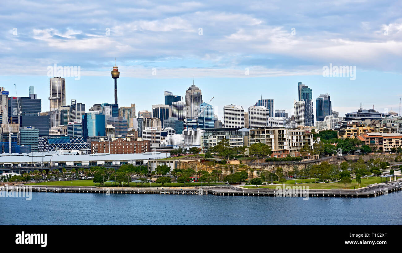 The City of Sydney local government area covering the central business ...