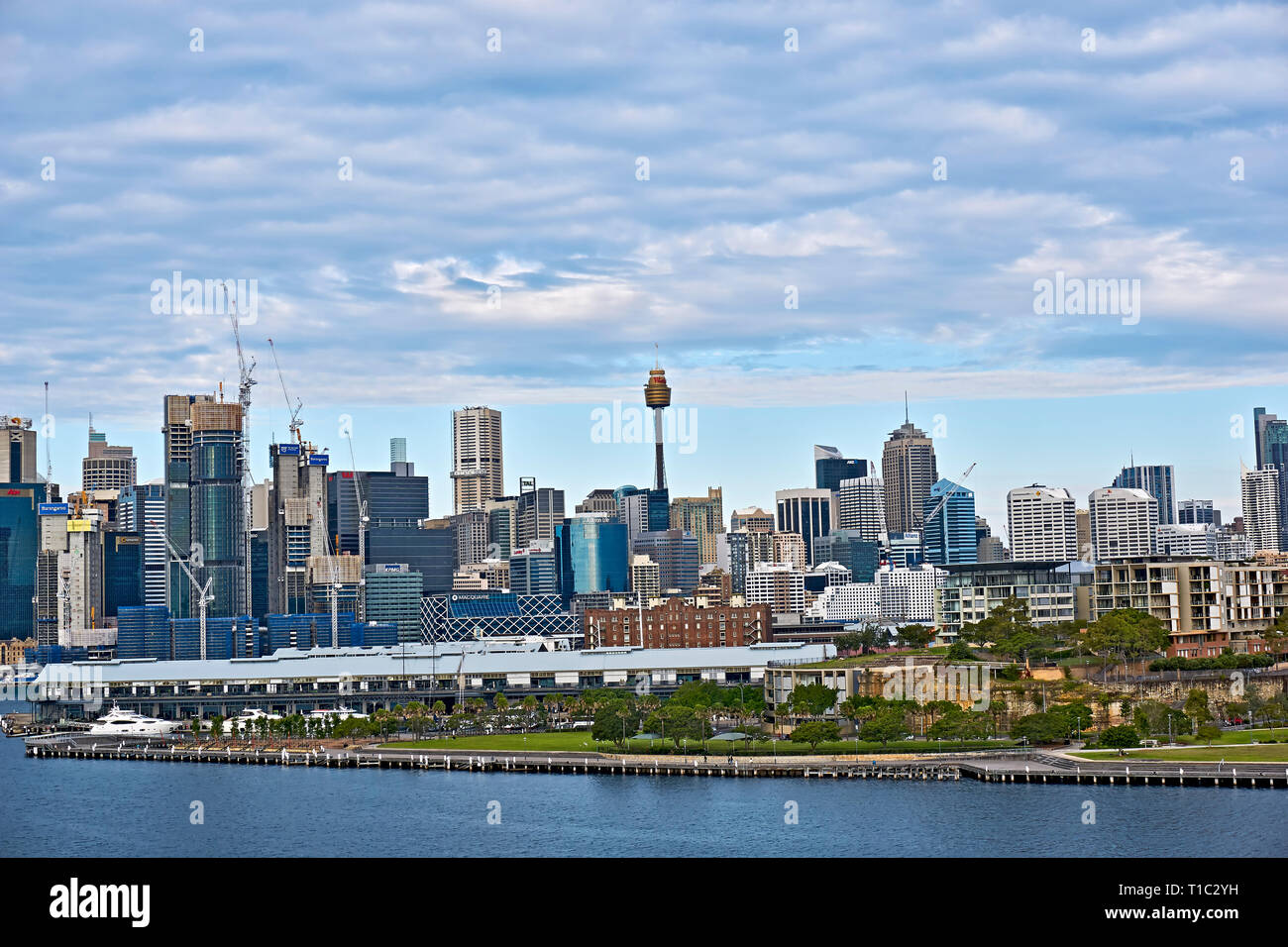 The City of Sydney local government area covering the central business ...