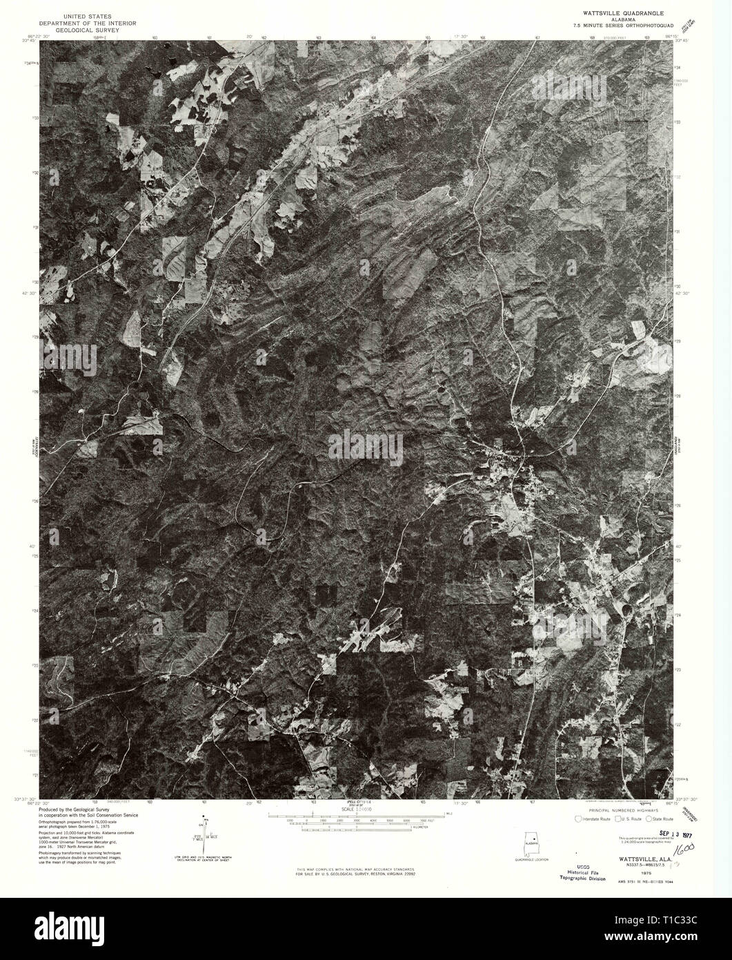 1975 united states map hi-res stock photography and images - Alamy