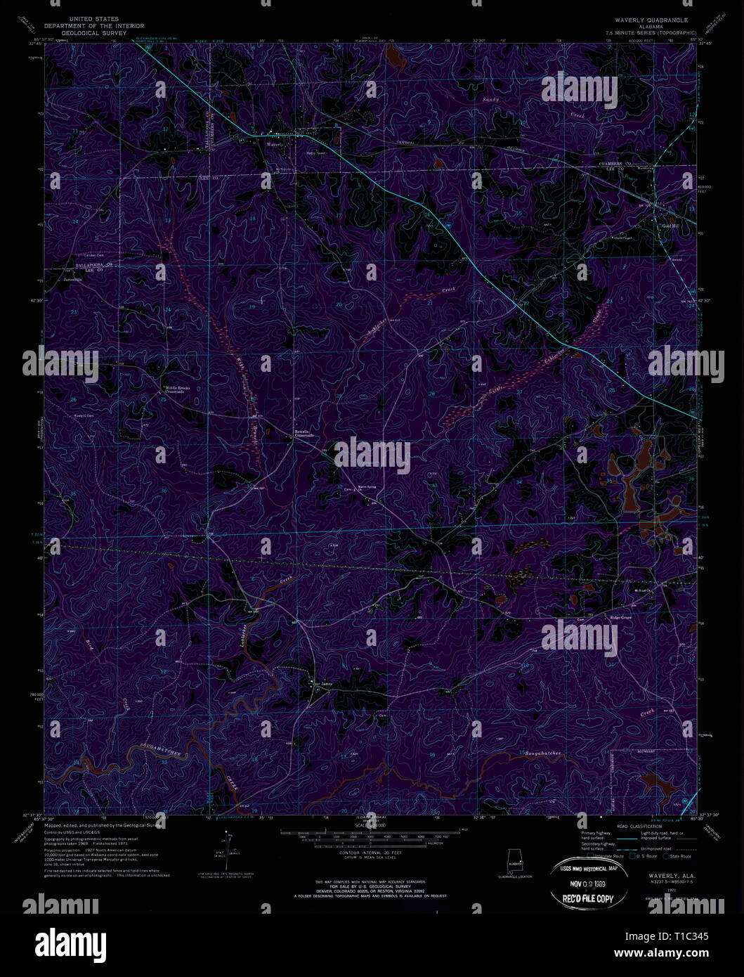 Waverly Map High Resolution Stock Photography and Images - Alamy