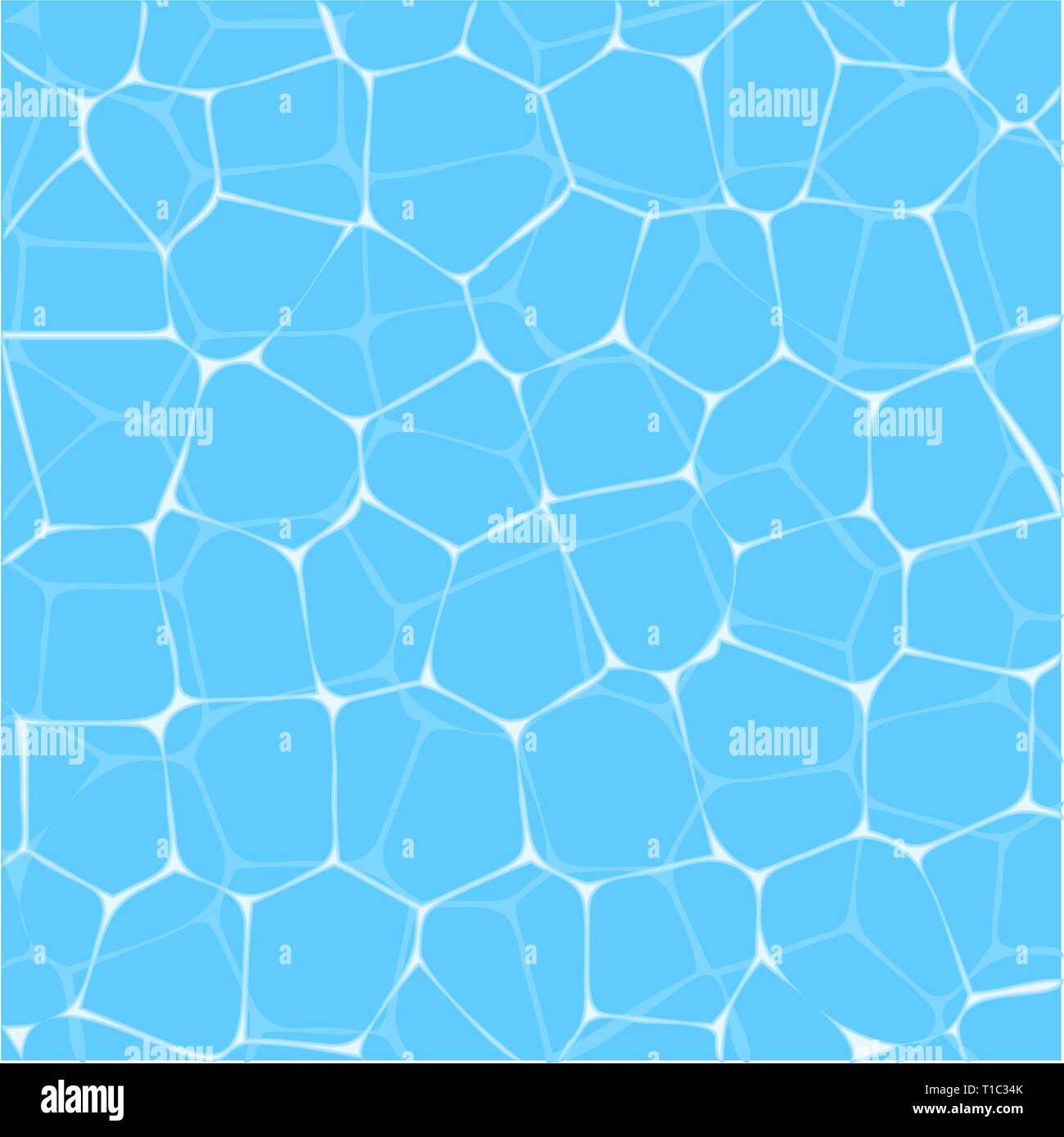 Pool surface clear blue water Stock Vector Images - Alamy