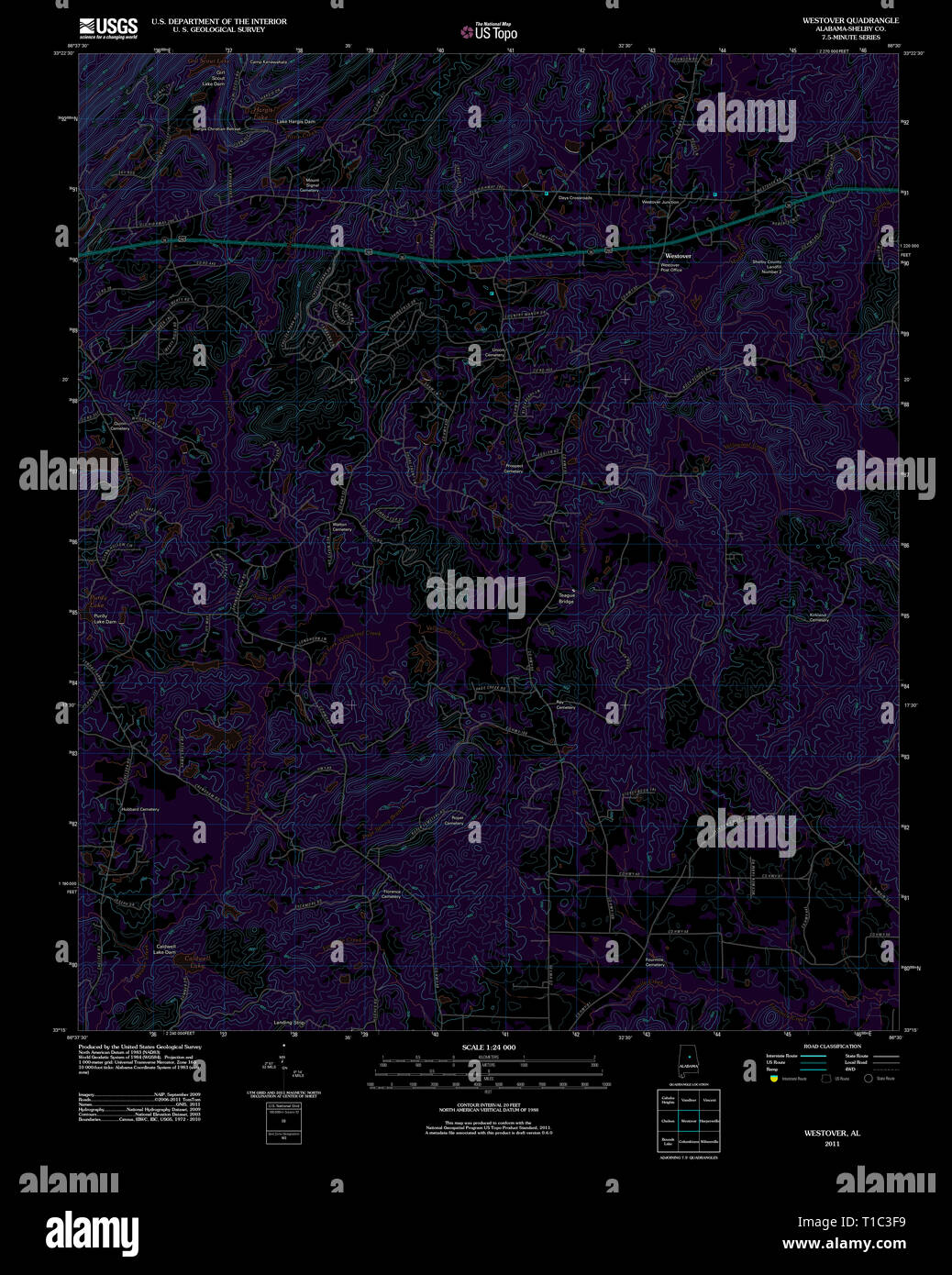 Map of westover hi-res stock photography and images - Alamy